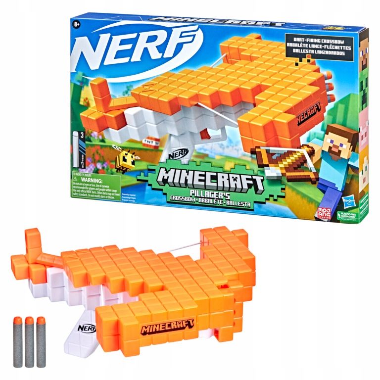 HASBRO NERF MINECRAFT KUSZA PILLAGERS CROSSBOW - ERLI.pl