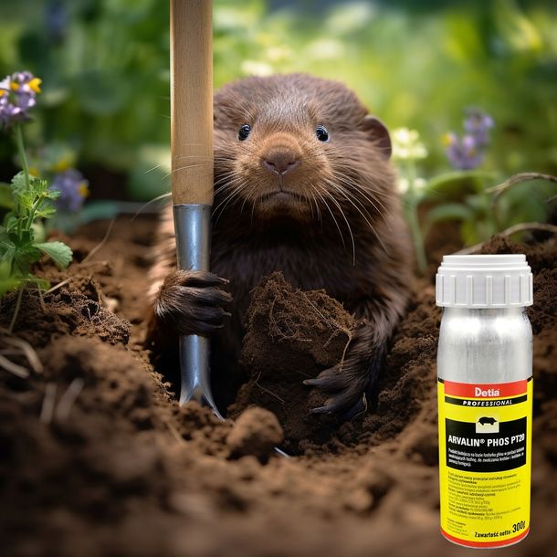 Arvalin XXL 100 TABLETEK TRUTKA NA KRETY TABLETKI GAZUJĄCE DO NORY ...