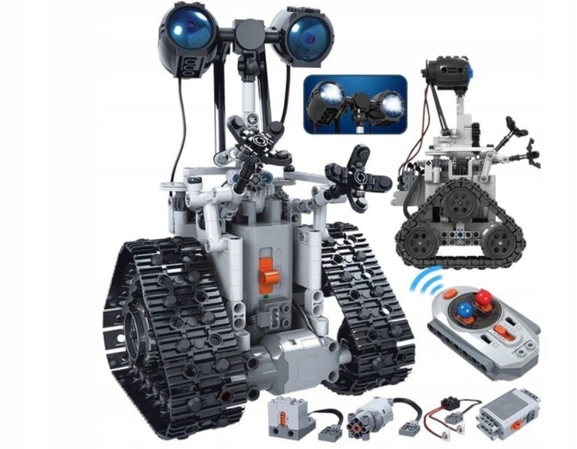 ERBO ROBOT TECHNICZNE Klocki NA PILOT - 408 szt – 163142940 - ERLI.pl