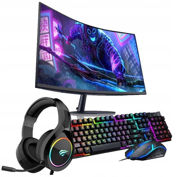 ZESTAW KOMPUTER GAMINGOWY I7 64GB DDR4 RAM 512SSD WIN10 - ERLI.pl