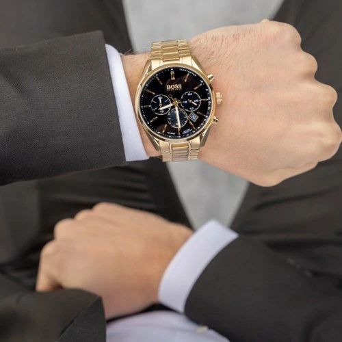 Zegarek męski Złoty Hugo Boss 1513848 CHAMPION - ERLI.pl