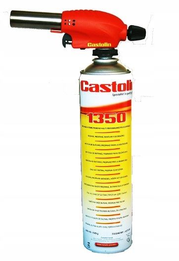 Zestaw do lutowania palnik + butla Castolin Kit – 163304619 - ERLI.pl