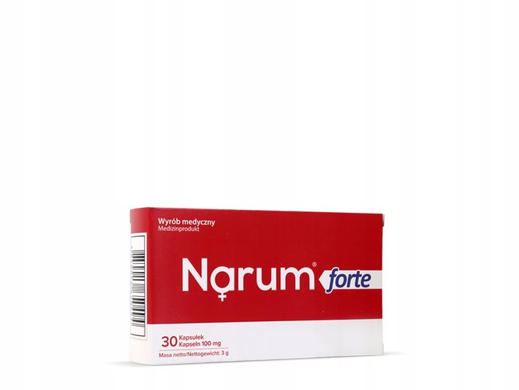 Narum Narine Forte 100 mg Probiotyk 30 kaps - ERLI.pl