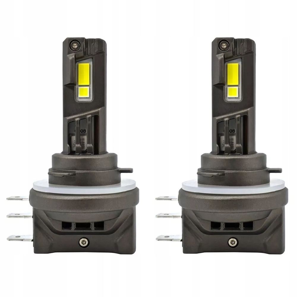 H15 LED żarówki, mocne światło 12V CANBUS CSP 2 szt 15000lm świecą idealnie - ERLI.pl