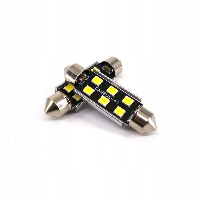 żarówka LED C10W, C18W SV8.5 12-24V CANBUS 41mm - ERLI.pl żarówka LED C10W, C18W SV8.5 12-24V CANBUS 41mm - ERLI.pl