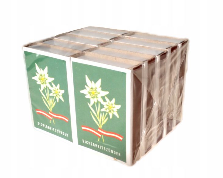 Zapałki tradycyjne 10 opakowań - ERLI.pl