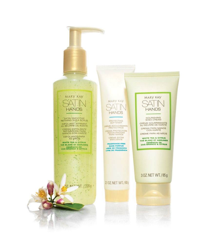 Zestaw satynowe dłonie Mary Kay White Tea & Citrus + gratis - ERLI.pl