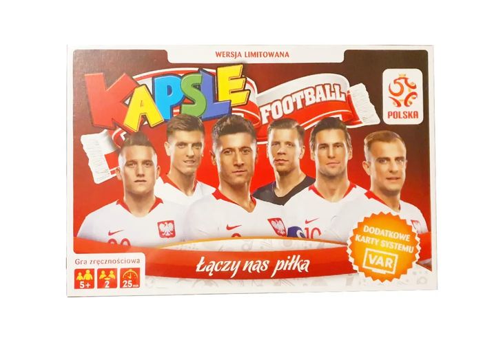 Gra Kapsle Football wersja Limitowana Karta VAR - ERLI.pl