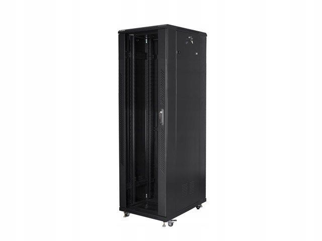 Szafa stojąca Rack 19'' 42U 800x800mm czarna - ERLI.pl
