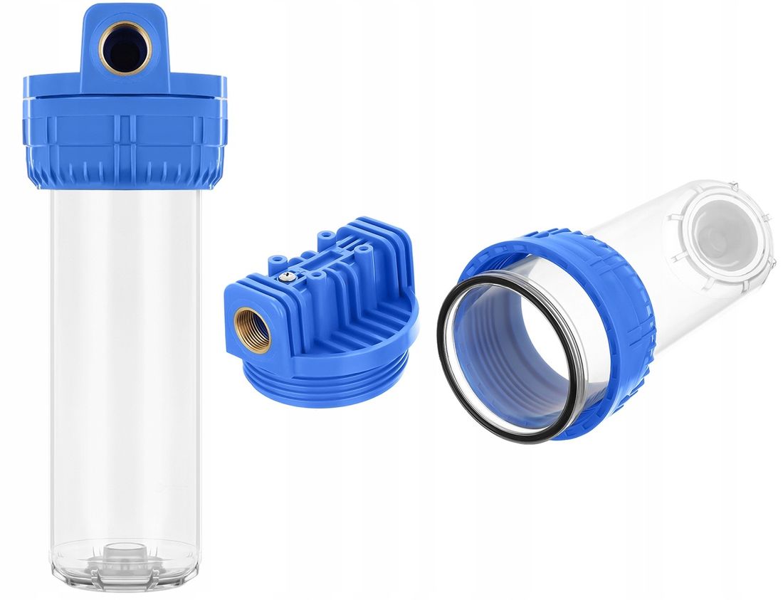 Filtr do wody narurowy 10" obudowa korpus 1'' - ERLI.pl