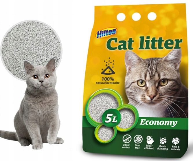HIlton Cat Litter Eco 5L - ERLI.pl