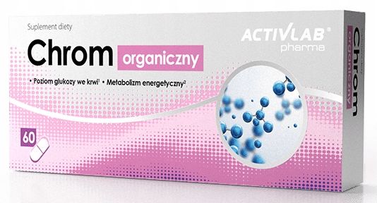 Activlab CHROM organiczny 60 kaps. - ERLI.pl