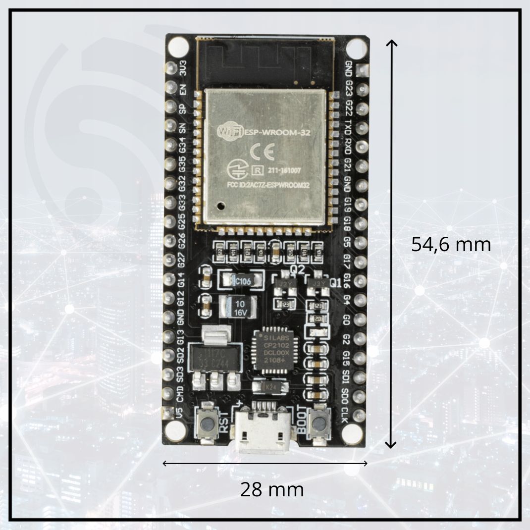 ESP32 DevKit ESP-WROOM-32 V2 dla Arduino – 146195577 - ERLI.pl