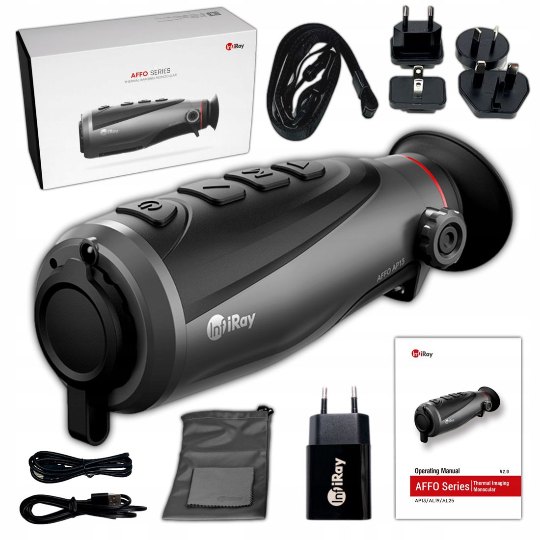 Kamera termowizyjna monokular INFIRAY AFFO AP13 - ERLI.pl