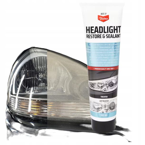 PASTA DO RENOWACJI REGENERACJI POLEROWANIA REFLEKTORÓW LAMP SAMOCHODOWYCH - ERLI.pl