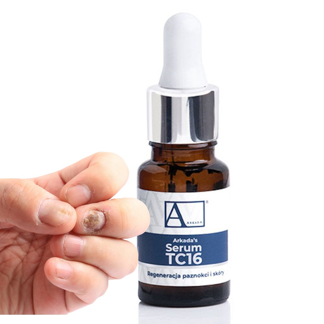 Arkada TC16 Serum Kolagenowe odbudowa paznokci - ERLI.pl