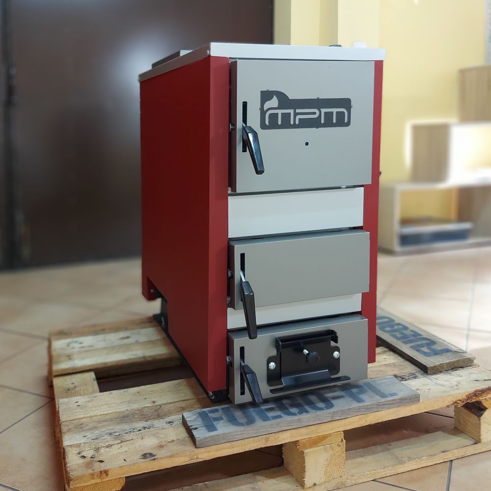 Kocioł, piec na drewno MPM DS WOOD PLUS 6 kW - ERLI.pl