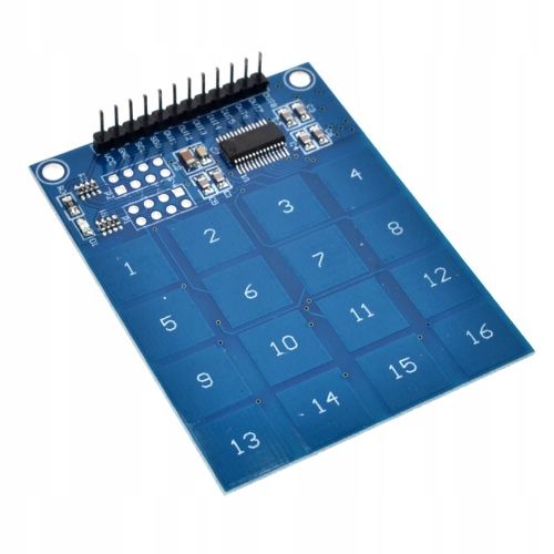 Moduł klawiatura dotykowa Arduino 4x4 TTP229 - ERLI.pl