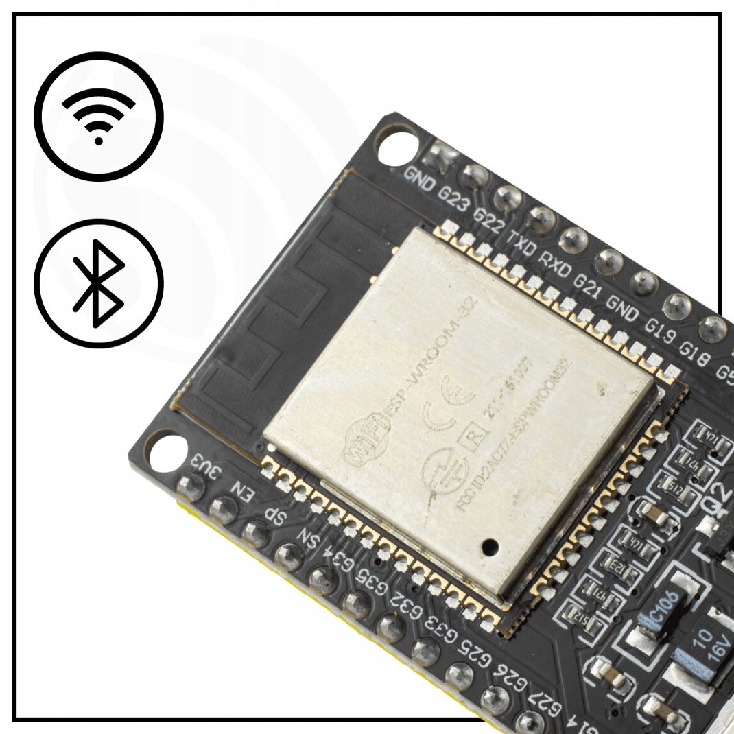 Esp32 Devkit Esp Wroom 32 V1 Dla Arduino Erlipl 7065
