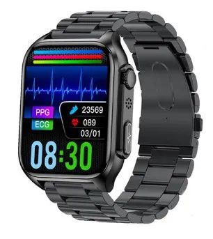 Baklay-KardioWatch Dokładne EKG Glukoza Rozmowy PL Sport Kroki 2024 ...