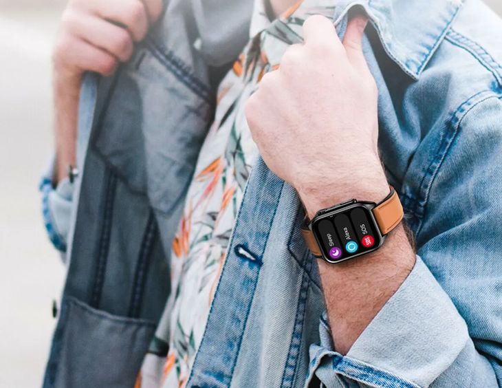 Baklay-KardioWatch Dokładne EKG Glukoza Rozmowy PL Sport Kroki 2024 ...