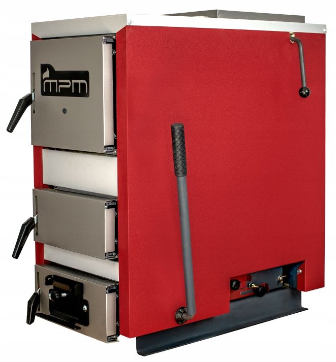 Piec zasypowy/tradycyjny zgazowujący drewno MPM Wood Plus 6 kW - ERLI.pl