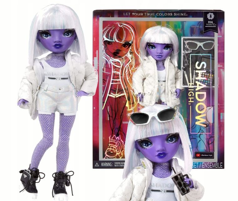 Rainbow High Shadow High Lalka DIA MANTE s2 MGA - ERLI.pl Rainbow High Shadow High Lalka DIA MANTE s2 MGA - ERLI.pl