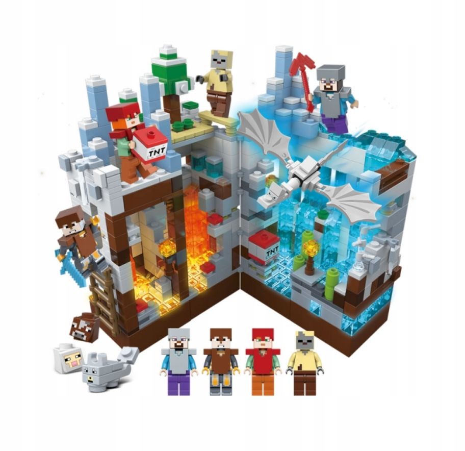 KLOCKI LEGO MINECRAFT KLOCKI MINECRAFT - ERLI.pl