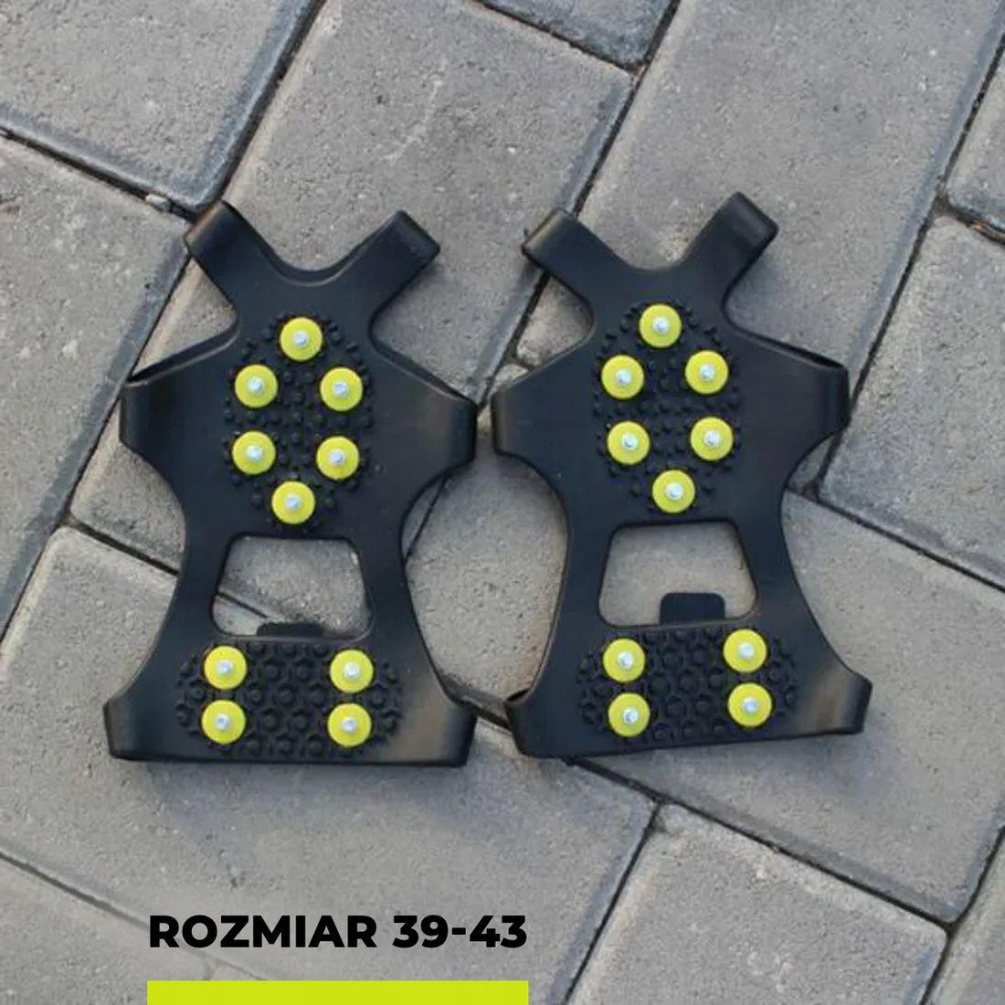 Raki na Buty Turystyczne Raczki Kolce Antypoślizgowe Nakładki r 39-43 L ...