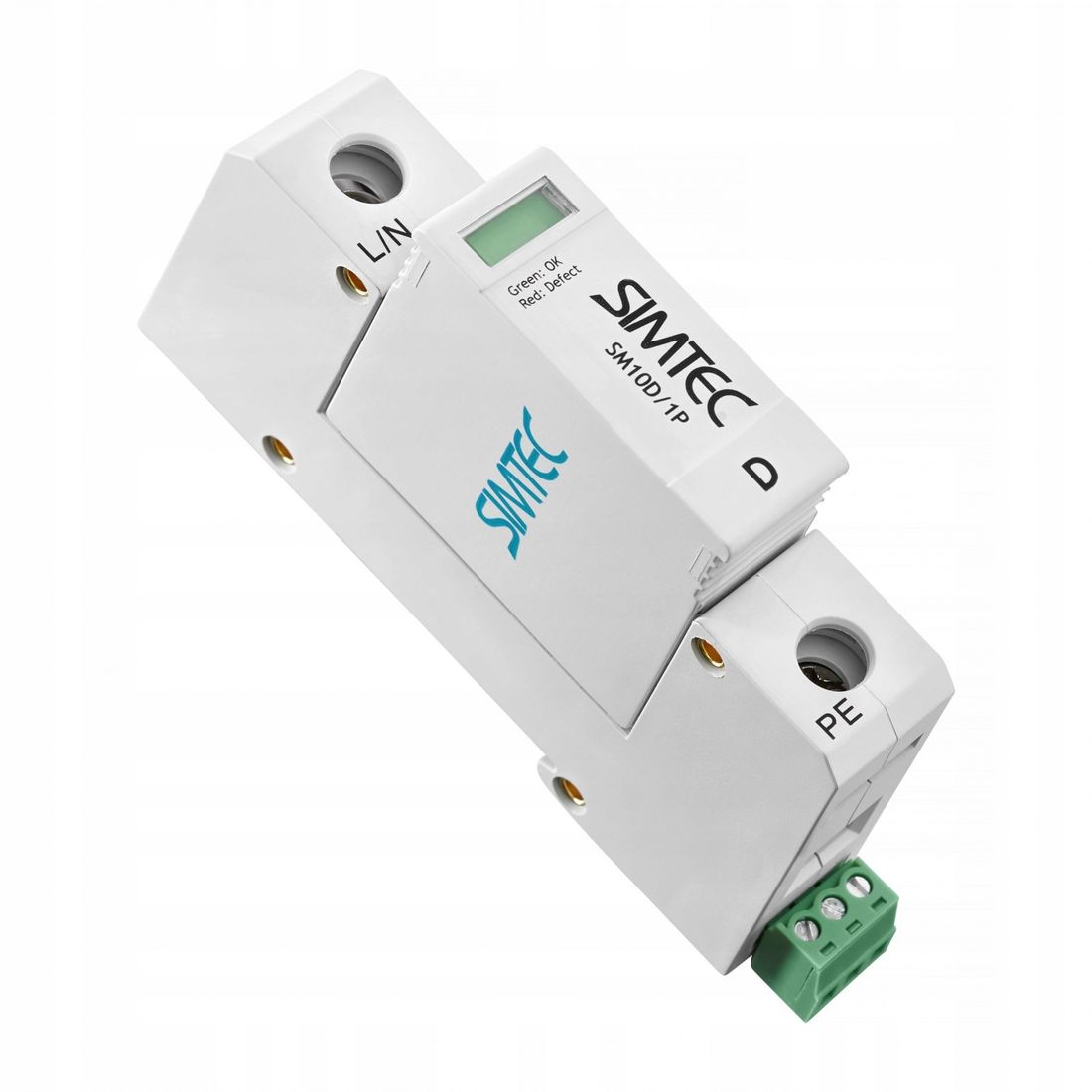 OGRANICZNIK PRZEPIĘĆ SIMTEC D 1P 10kA SM10D/1P - ERLI.pl