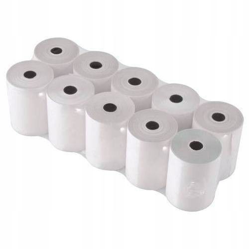 ROLKI TERMICZNE DO KASY FISKALNEJ 57X20 10 SZTUK - ERLI.pl