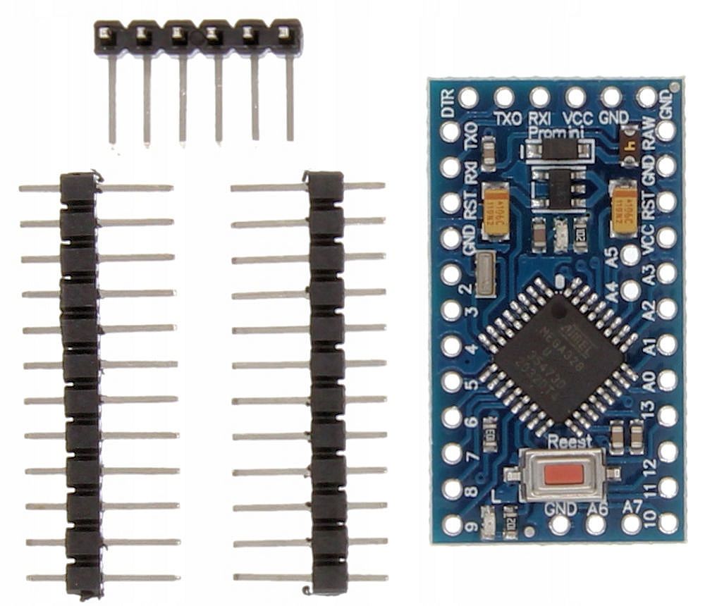 PRO MINI ATMEGA328 AVR 3,3V 8MHZ Zgodny z Arduino - ERLI.pl