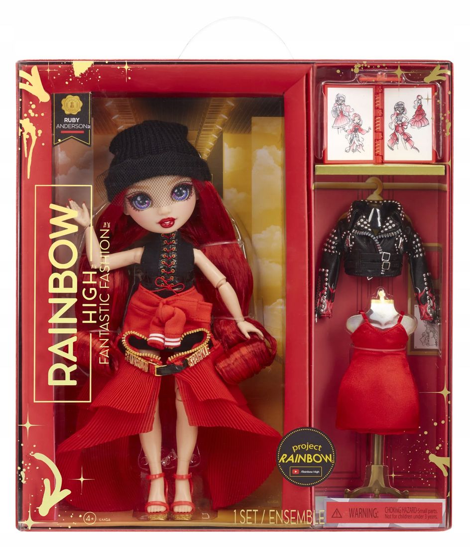 Rainbow High Ruby Anderson Lalka Modowa 587323 - ERLI.pl