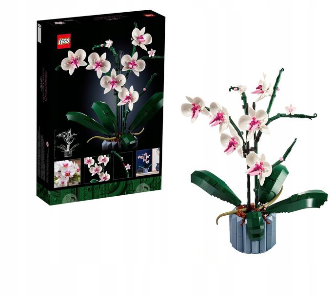 LEGO Creator Orchidea STORCZYK zestaw Expert 10311 – 165888368 - ERLI.pl