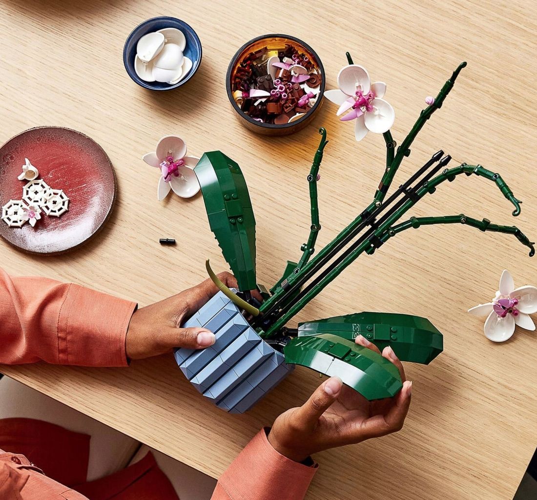 LEGO Creator Orchidea STORCZYK zestaw Expert 10311 – 165888368 - ERLI.pl