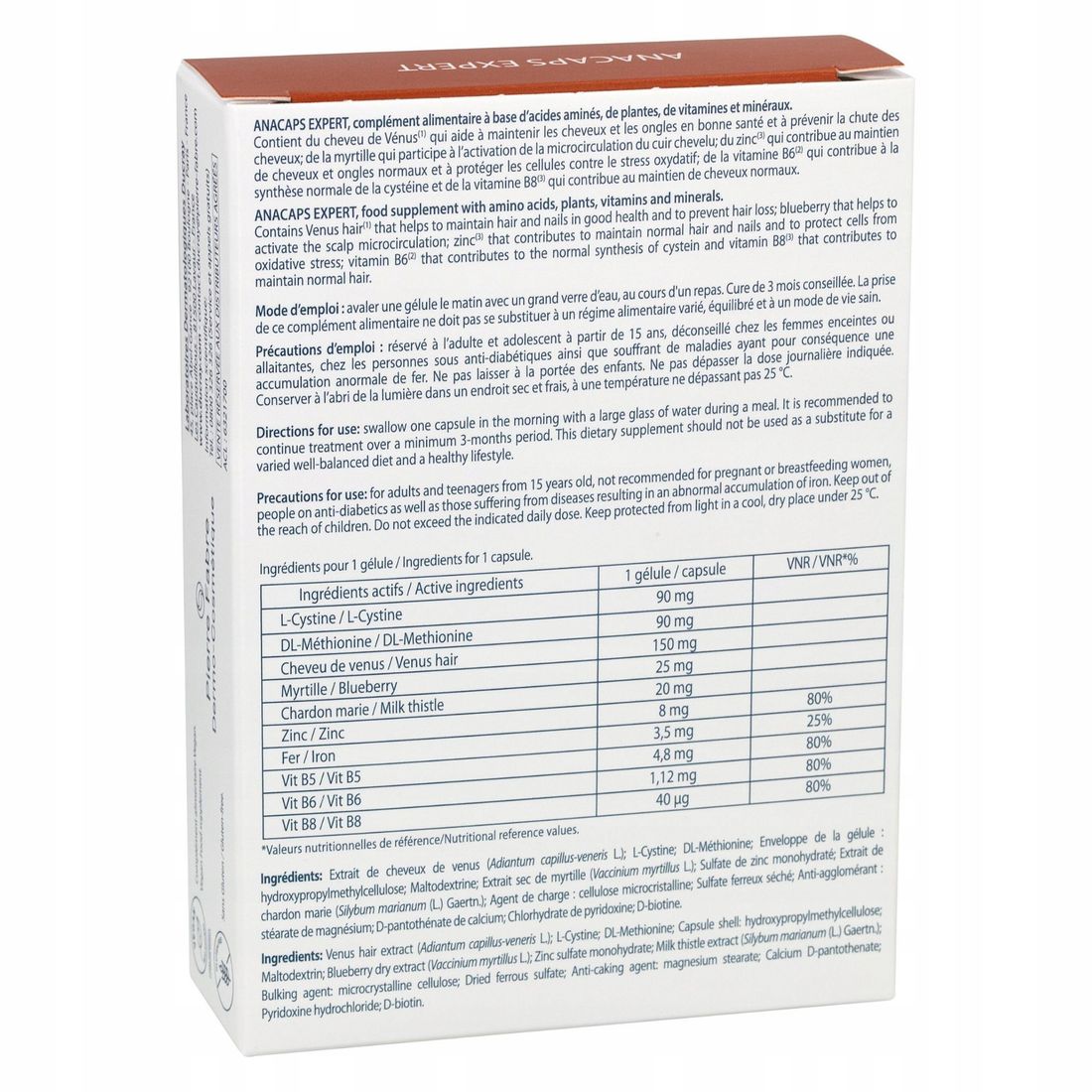 Ducray Anacaps Expert 30 kaps. - ERLI.pl