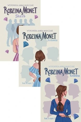 Zestaw Rodzina Monet KSIĄŻKA PREZENT - ERLI.pl