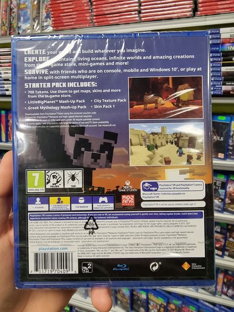 MINECRAFT BEDROCK EDITION PS4 PS5 PL PO POLSKU + VR + DODATKI NOWA ...