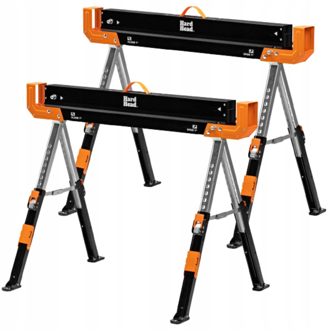 KOZIOŁ ROBOCZY KOZIOŁEK SKŁADANY KOBYŁKA DO 590 KG x 2 - ERLI.pl