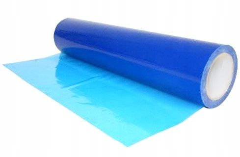 Folia ochronna zabezpieczająca do okien i podłóg 50cm x 75m samoprzylepna - ERLI.pl