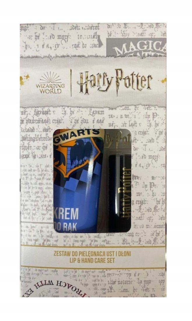 Harry Potter Zestaw Kosmetyków Krem do Rąk i Pomadka na prezent - ERLI.pl Harry Potter Zestaw Kosmetyków Krem do Rąk i Pomadka na prezent - ERLI.pl