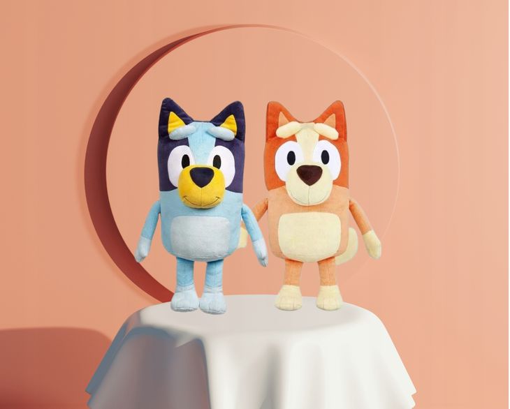 ZESTAW MASKOTKA BLUE PLUSZAK ZABAWKA MIŚ PRZYTULANKA BING 30CM - ERLI.pl