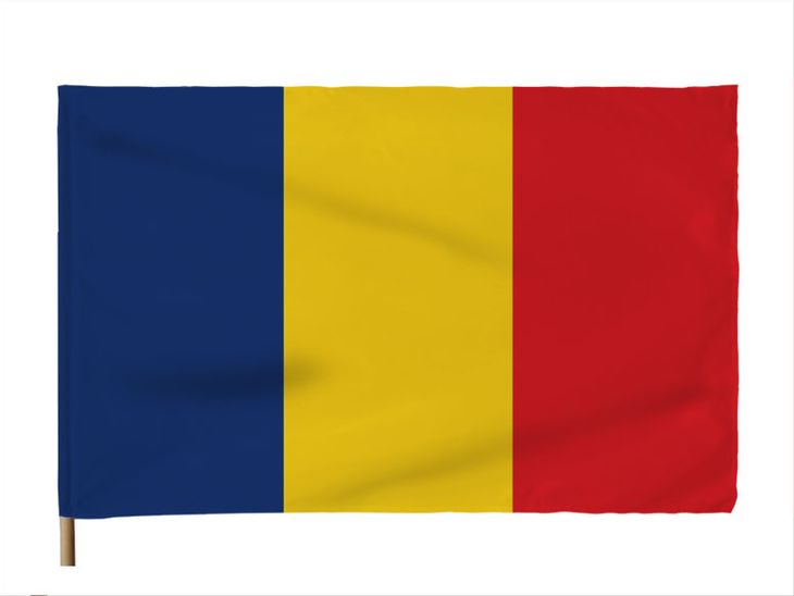 Flaga RUMUNIA 110x70 RUMUNII MOCNA PREMIUM - ERLI.pl