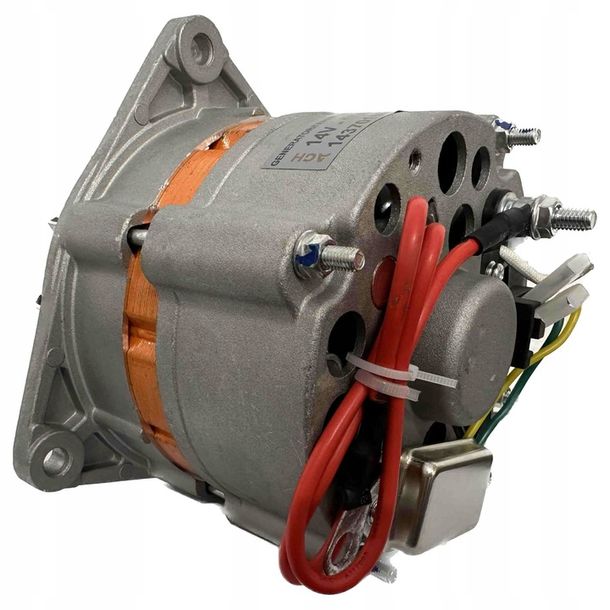 URSUS C-360 C-4011 ALTERNATOR AŻ 50A ŁADOWANIA Z REGULATOREM NAPIĘCIA ...
