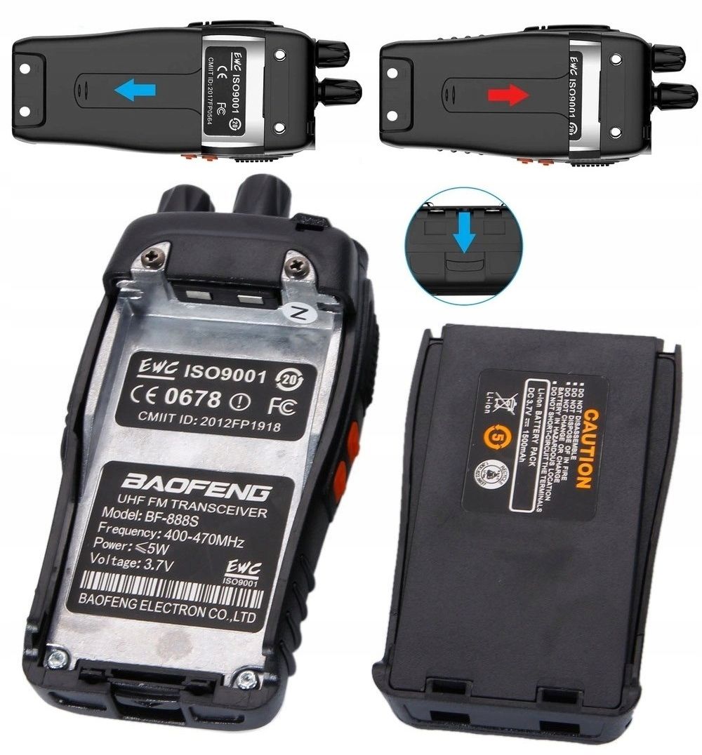 2x WALKIE TALKIE BAOFENG BF888S PMR +SŁUCHAWKI - ERLI.pl 2x WALKIE TALKIE BAOFENG BF888S PMR +SŁUCHAWKI - ERLI.pl