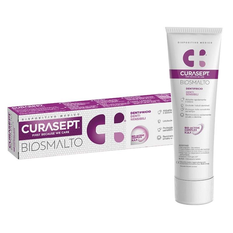 CURASEPT BIOSMALTO SENSITIVE PASTA NADWRAŻLIWOŚĆ - ERLI.pl CURASEPT BIOSMALTO SENSITIVE PASTA NADWRAŻLIWOŚĆ - ERLI.pl