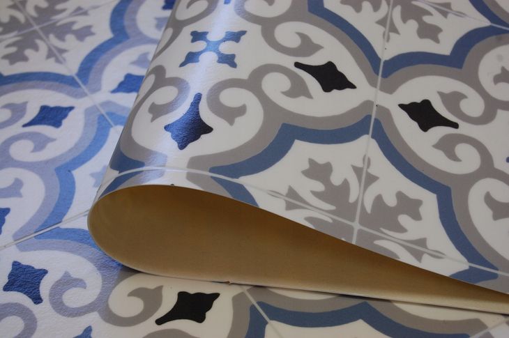 WYKŁADZINA PCV BONUS 636-01 250cm HISZPAŃSKA PŁYTKA BOHO GUMOLEUM ...