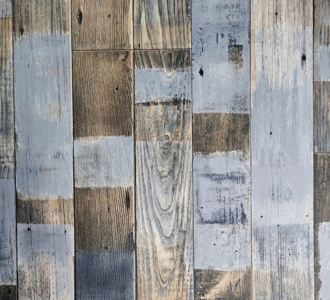 WYKŁADZINA PCV Linoleum Gumoleum Gumolit RUSTIC RETRO DESKA NIEBIESKA ...