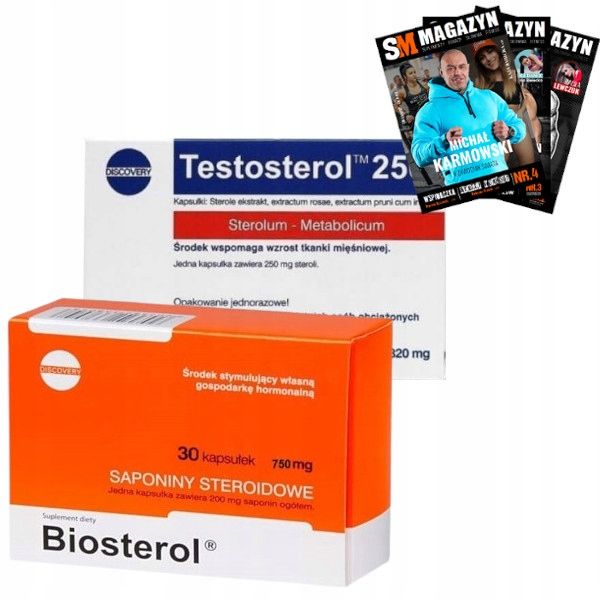 MEGABOL TESTOSTEROL + BIOSTEROL JAK STERYDY ANABOL – 169068018 - ERLI.pl