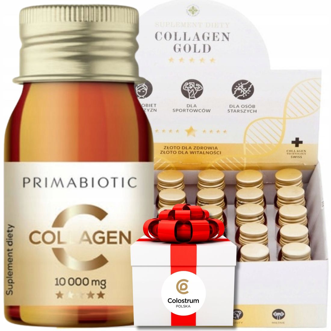 Kolagen NATURALNY Collagen GOLD 30 ml x 30 sztuk – 165941907 - ERLI.pl
